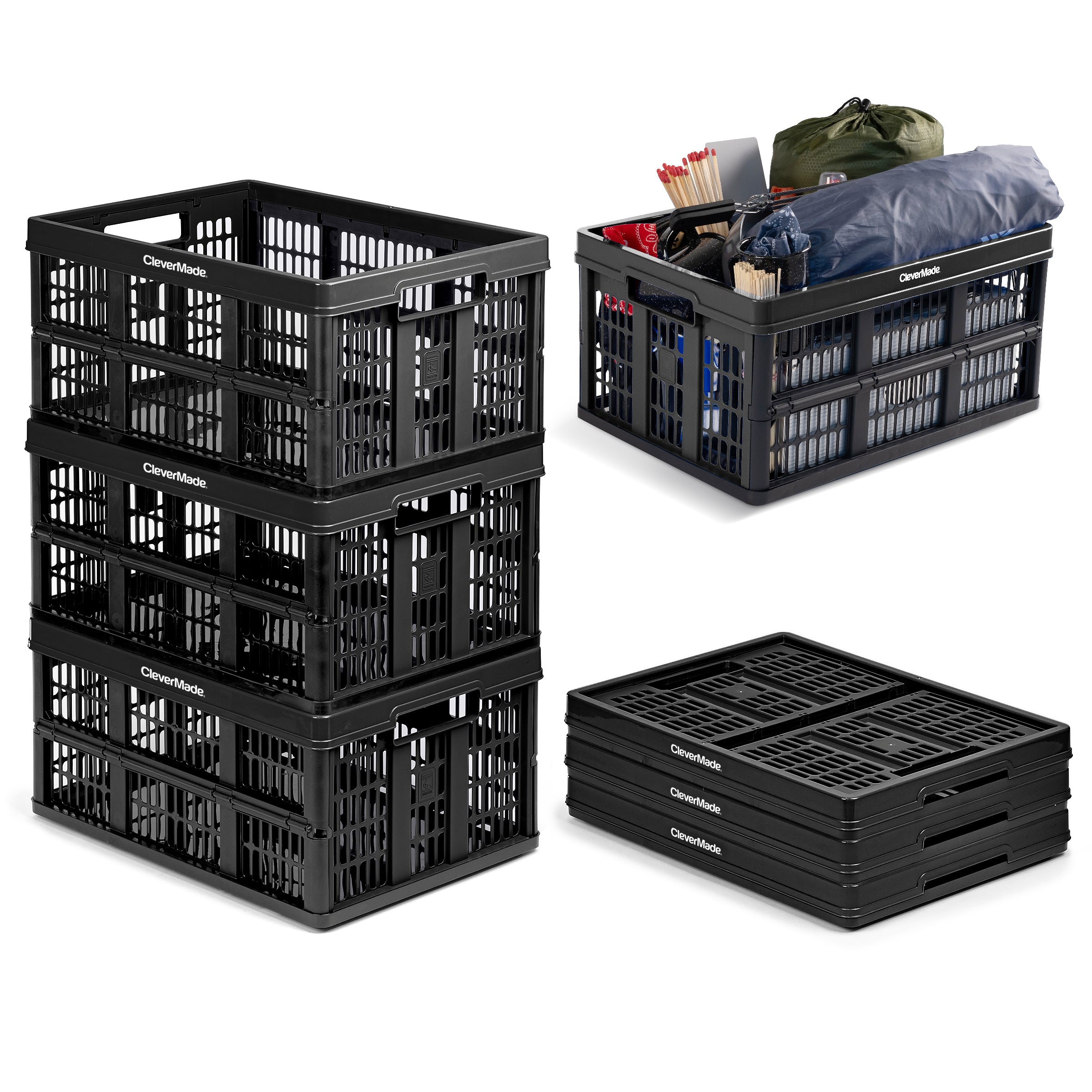 Collapsible Utility Crate - CleverMade