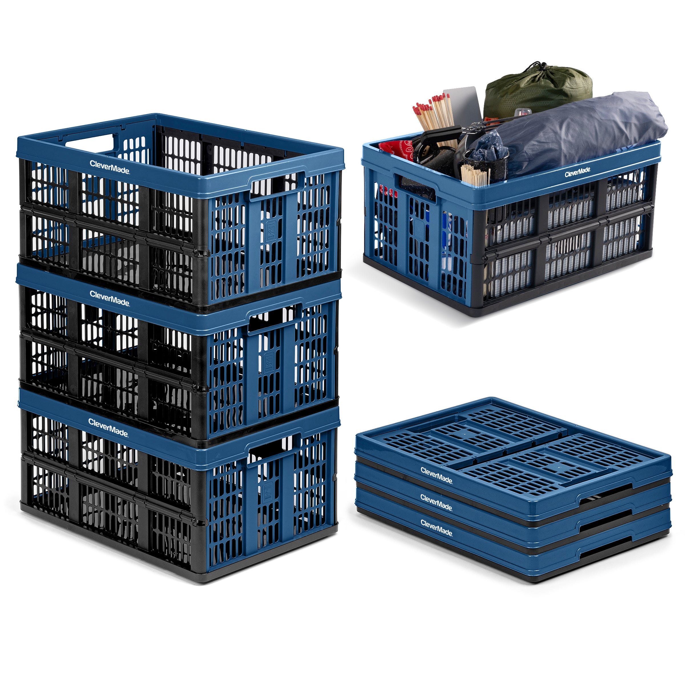 Collapsible Utility Crate - CleverMade