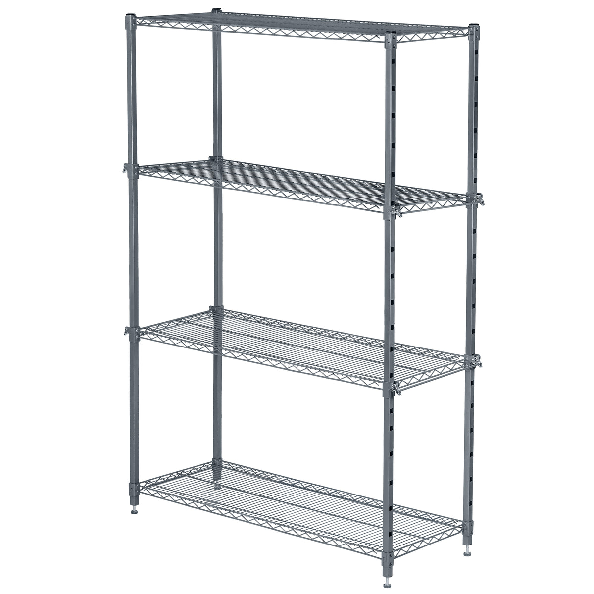 EASE Shelving - 4 Tier Quick Adjust Shelf - CleverMade