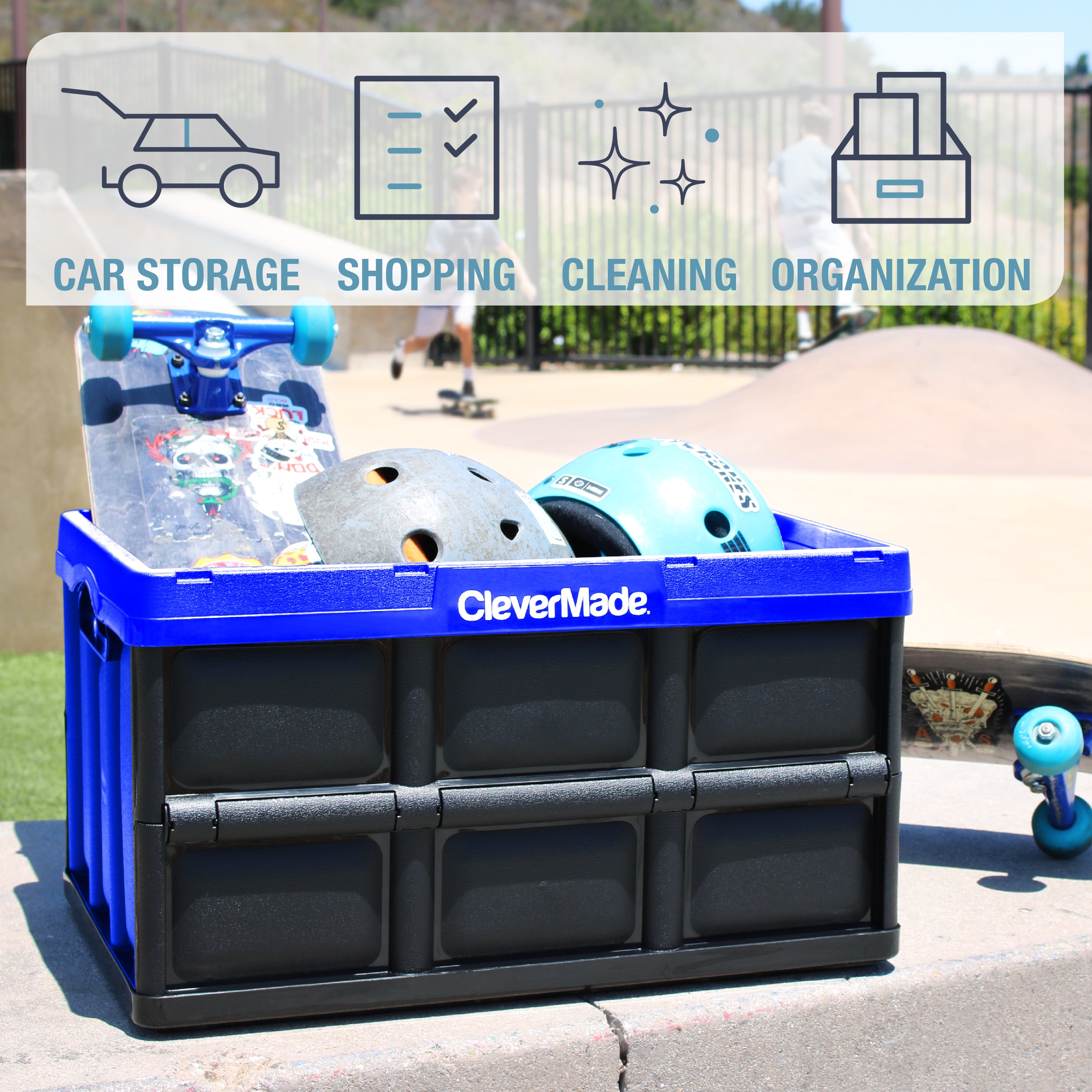 Collapsible Storage Bin - CleverMade