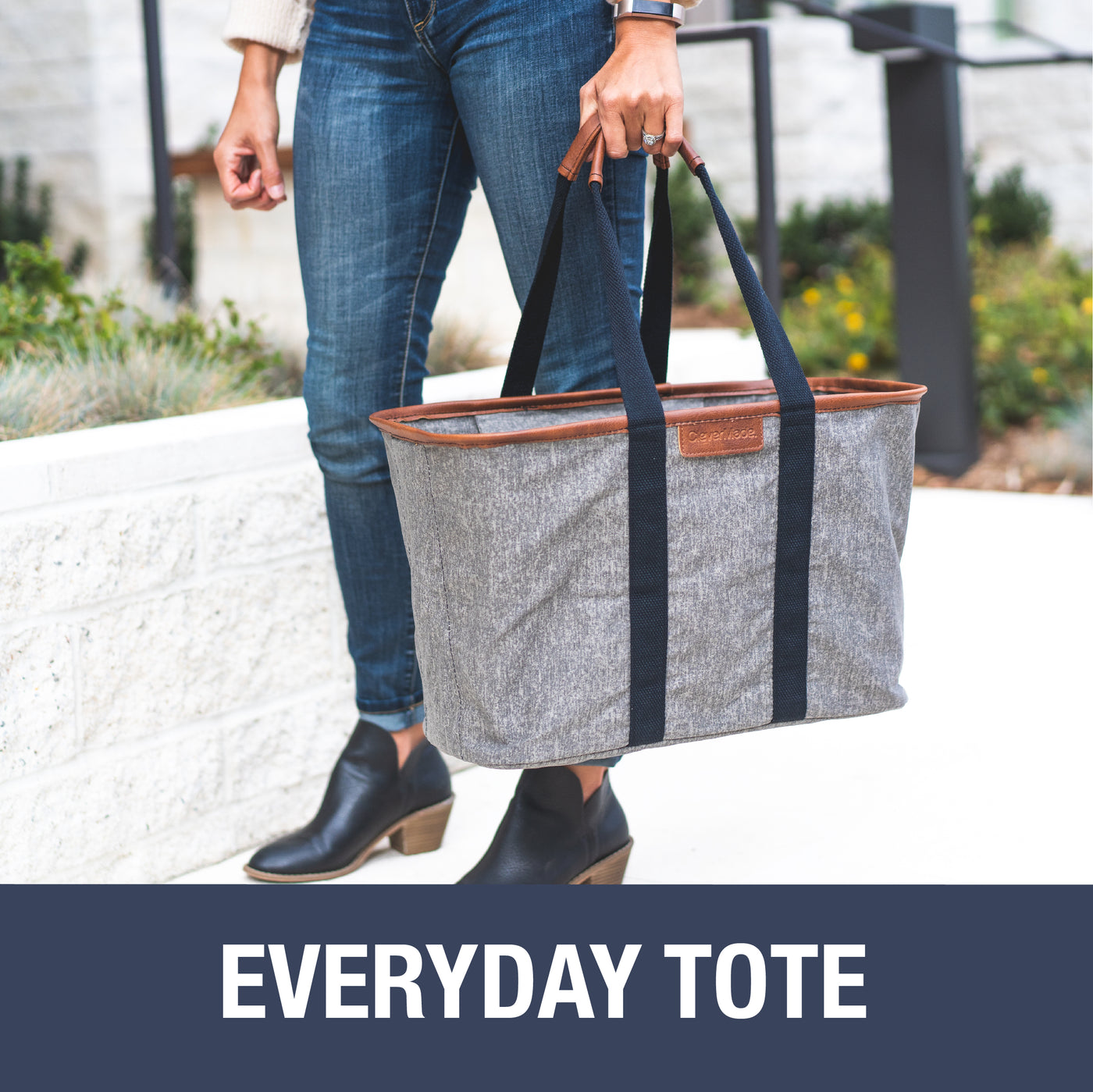 Collapsible LUXE Tote - CleverMade