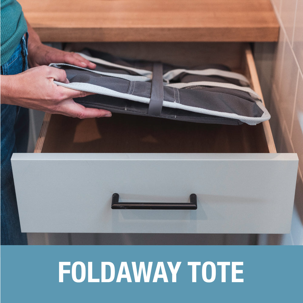 Collapsible Laundry Basket Tote - CleverMade