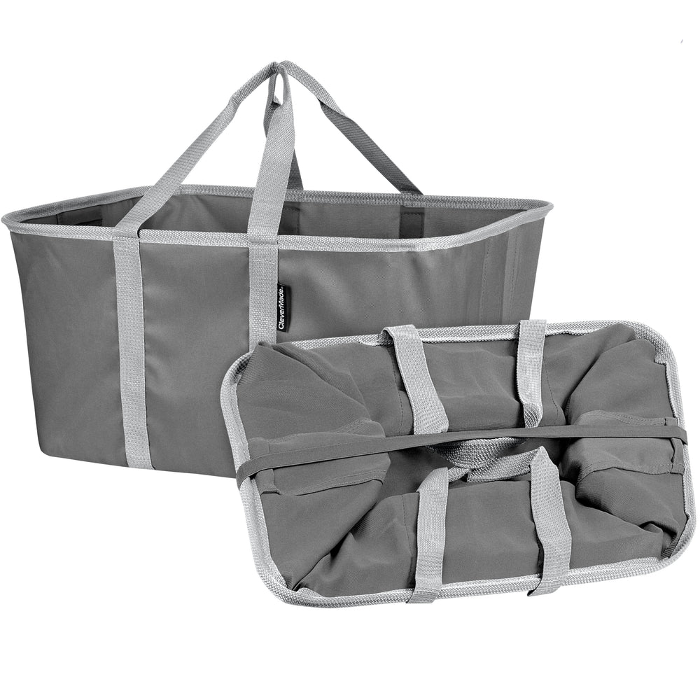 Collapsible Laundry Basket Tote - CleverMade
