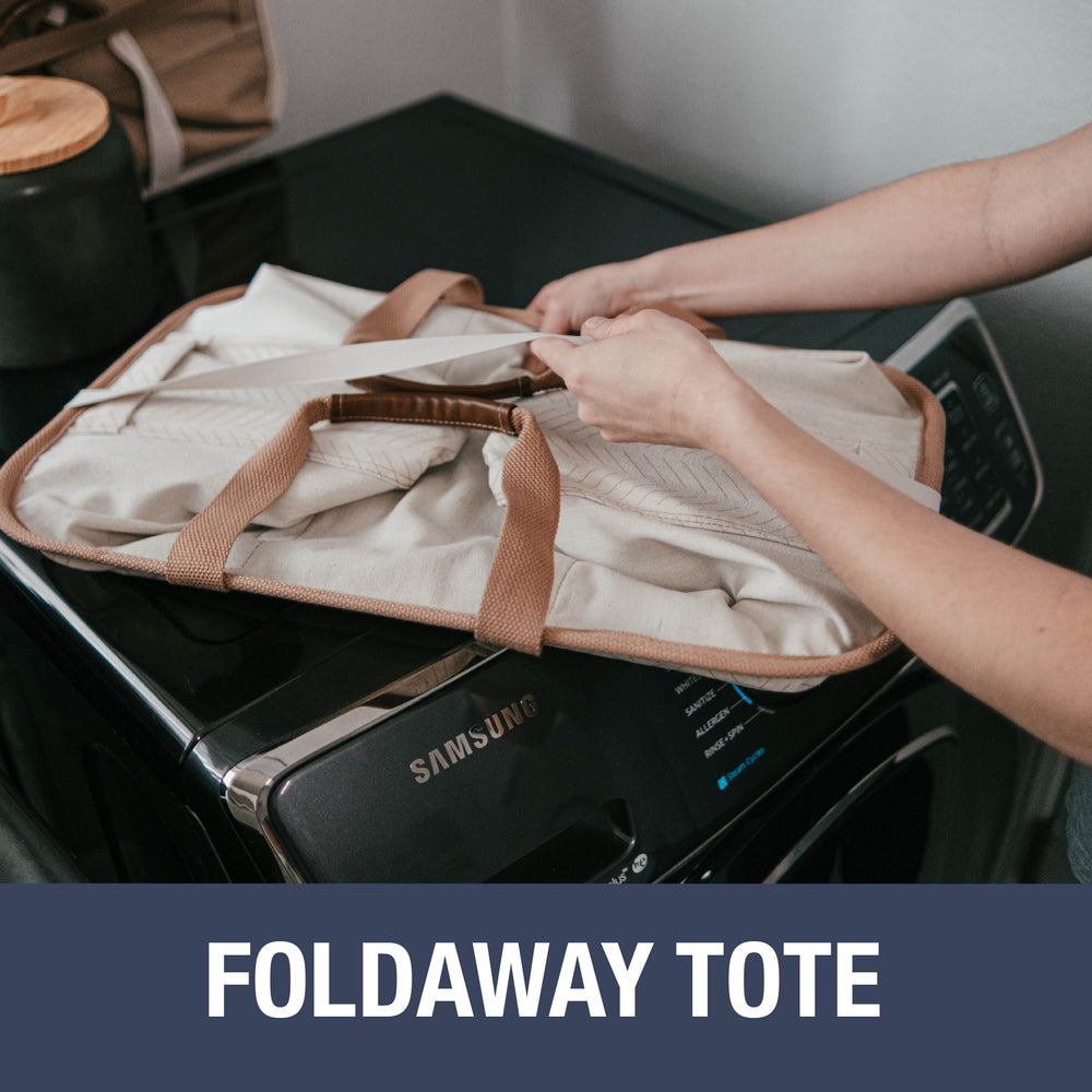 Collapsible Laundry Caddy LUXE - CleverMade